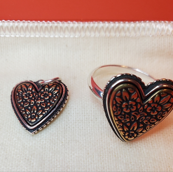 James Avery | Jewelry | James Avery Retired Heirloom Heart Set | Poshmark